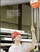 CM® Series 646 Cyclone Hand Chain Hoists On American Crane & Equipment ...